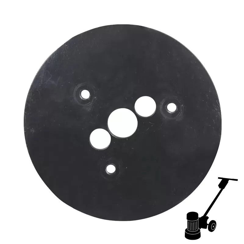 9" Grinding Backing Plate for 3 Bolt Mini — Predator Power Products